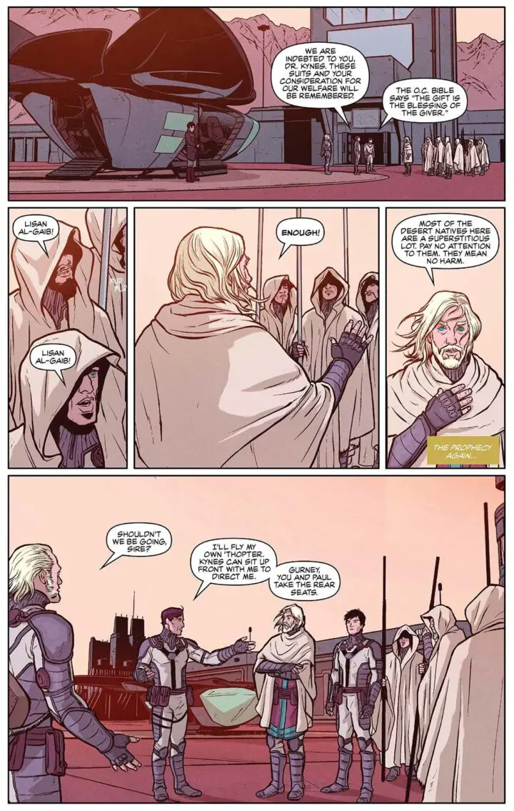 Preview – Dune: The Graphic Novel, Book 1 - Dune News Net